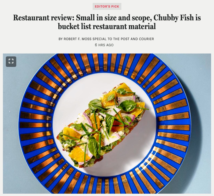 New Review: Chubby Fish - Robert F. Moss